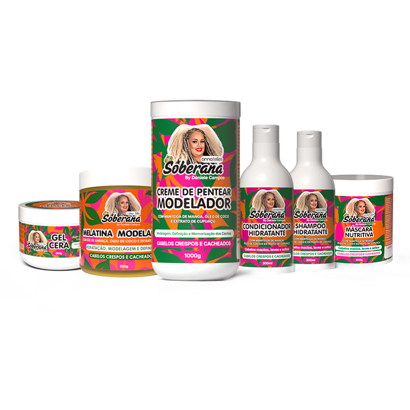 Kit Completo Linha Soberana – Anna Telles Cosméticos